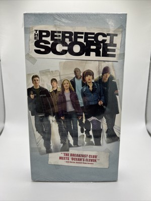The Perfect Score (VHS, 2004) New Sealed Rare Scarlett Johansson Chris ...