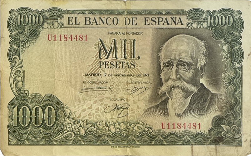 SPANISH BANKNOTES - CHOICE OF NOTE AND CHOICE OF STYLE - SPAIN | eBay