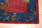 c1920s ANTIQUE MINT ART DECO CHINESE WALTER NICHOLS RUG 2' x 2'11" RARE ...
