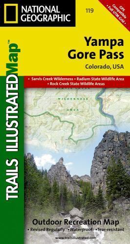 National Geographic Trails Illustrated Map Ser.: Yampa, Gore Pass by ...