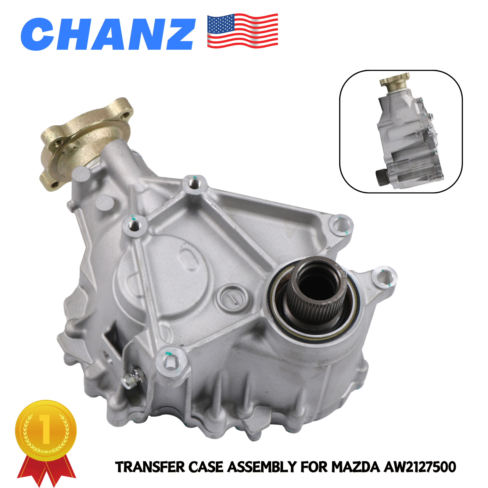 Transfer Case Assembly AW21-27-500C For 2007-2015 Mazda CX-9 AWD V6 3 ...