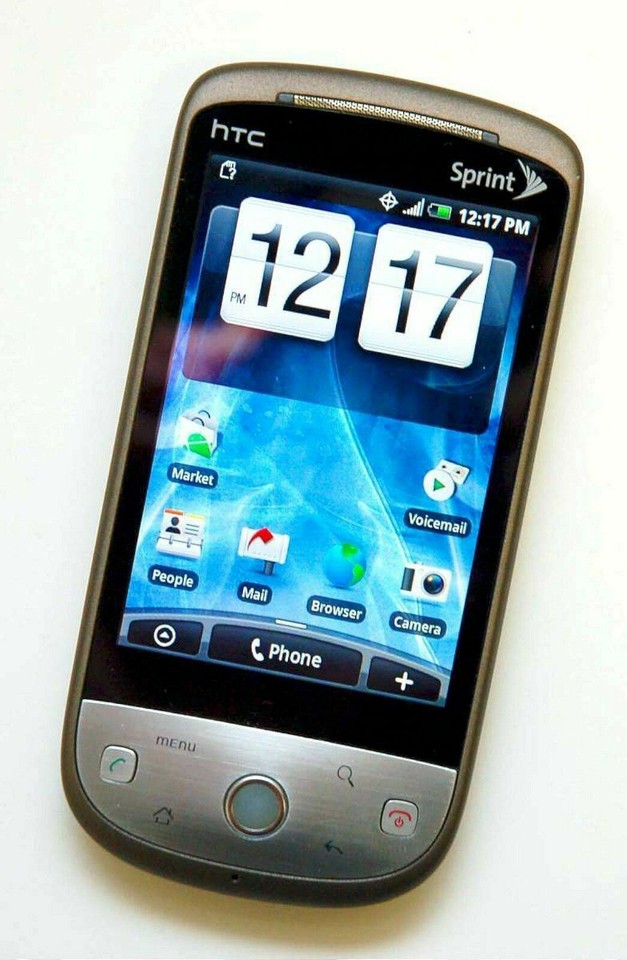 HTC HERO 200 Sprint PCS 3G Google Android Smart Phone Touchscreen GPS ...