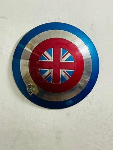Captain Carter Shield Metal Prop Replica Avenger shield Round shape 24 ...