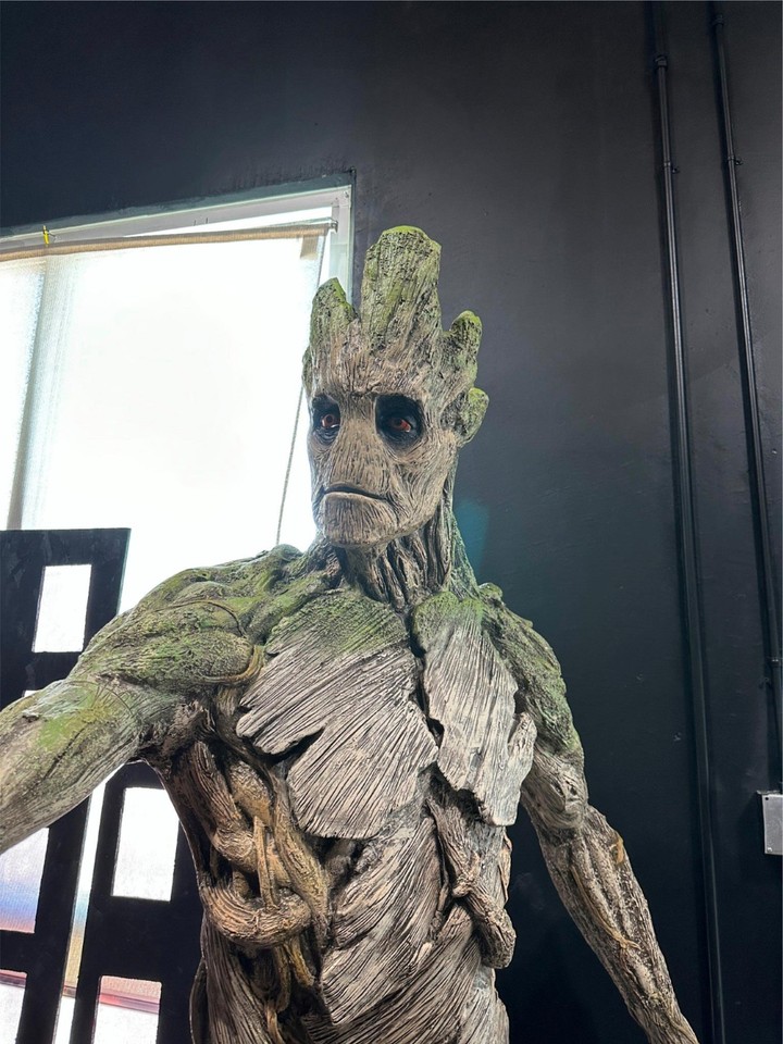 Guardians Of The Galaxy: Adult Groot Life Size Statue 1:1 Scale Figure ...