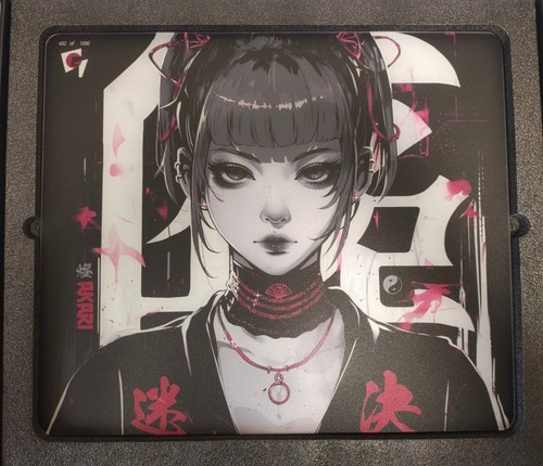GLSSWRKS Akari Glass Gaming Mousepad Japan Edition 19.3x16.5x0.15 ...