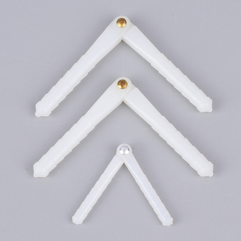 10 PCS Diameter 2.5mm 4.5mm Plastic Pin Hinge For RC Airplane Model ...