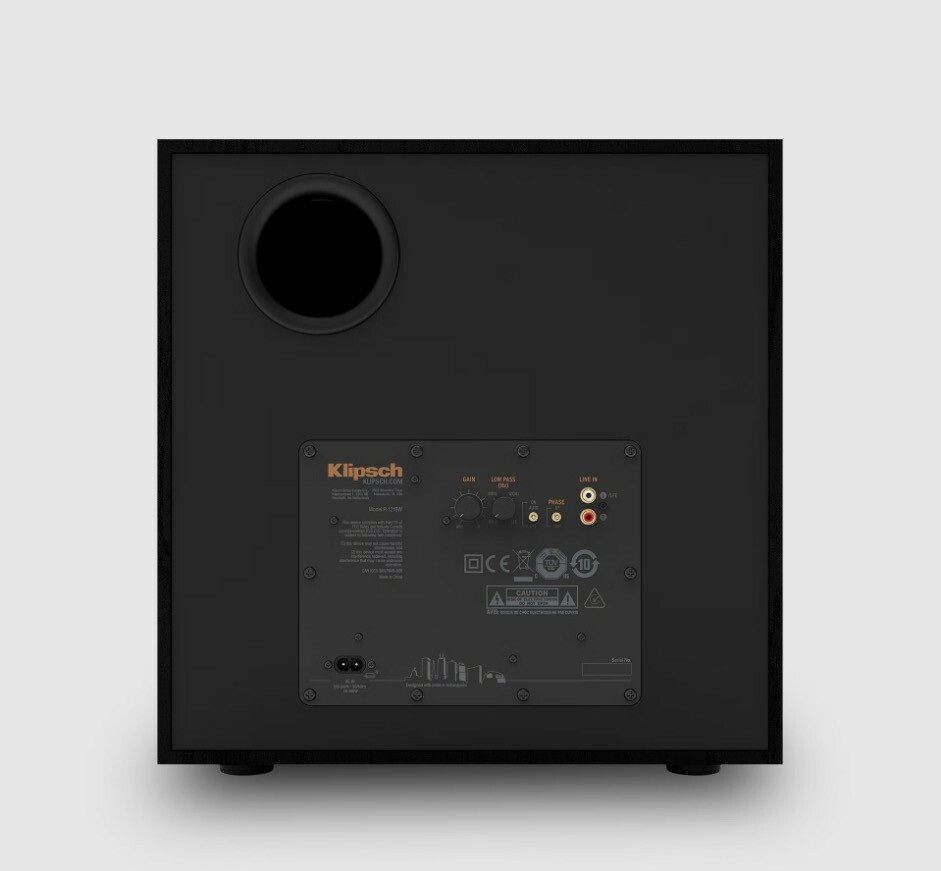 Klipsch R-121SW 12" Active Subwoofer Sub Cinema Hifi Black R121SW BRAND ...