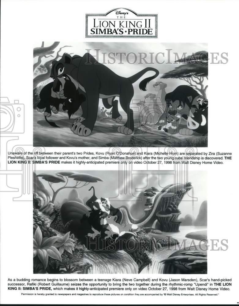 Lion King Zira Comics A Few Pages Of The Tlk2 Comic That Wouldve