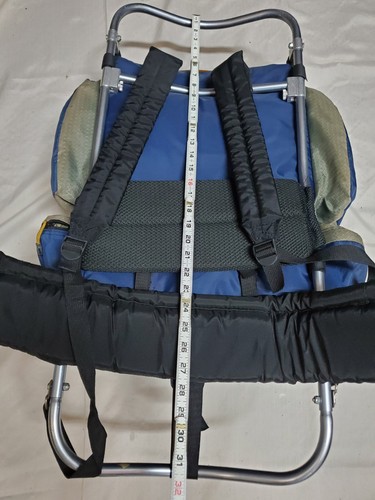 Vintage JANSPORT External Aluminium Frame Hiking Backpack Pack Camping ...