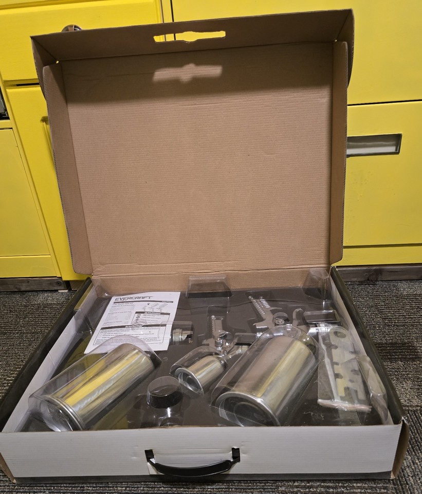 Evercraft - 4 Piece Spray Gun Kit - 899-3261 - Air Tools - Brand New | eBay