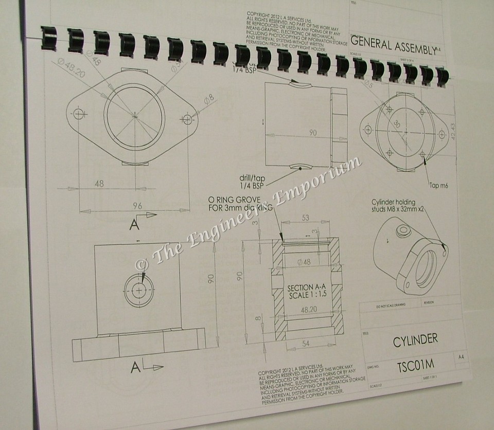 SENIOR open crank petrol stationary engine casting workshop Model ...