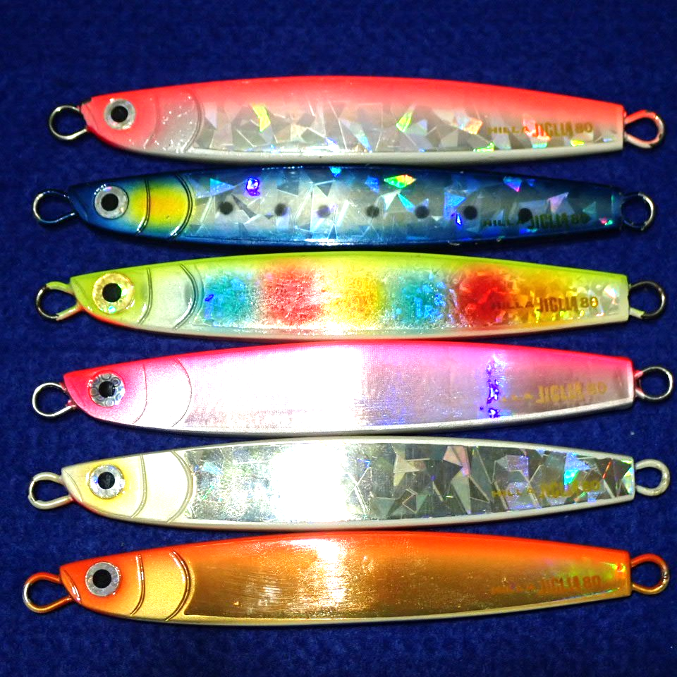 SAURUS Jig HILLA JIGLLA & SHICO JIGLLA 80g JDM Fishing Lures Lot Made ...