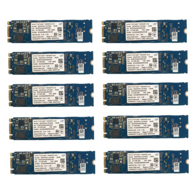 10x 16GB Intel Optane Memory M10 SSD M.2 2280 MEMPEK1J016GA PCIe 3.0 ...