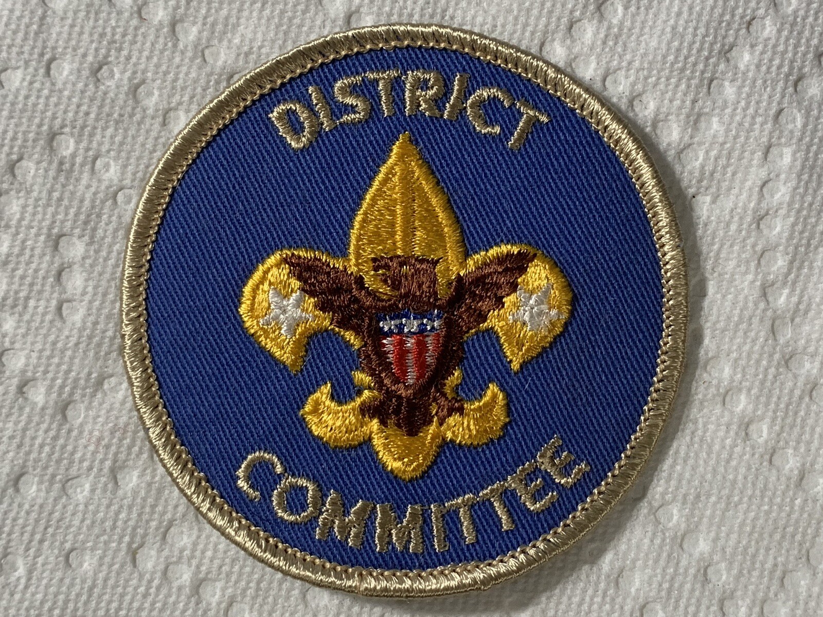 BOY SCOUTS OF AMERICA BSA "DISTRICT COMMITTEE" PATCH 3" - L@@K | eBay