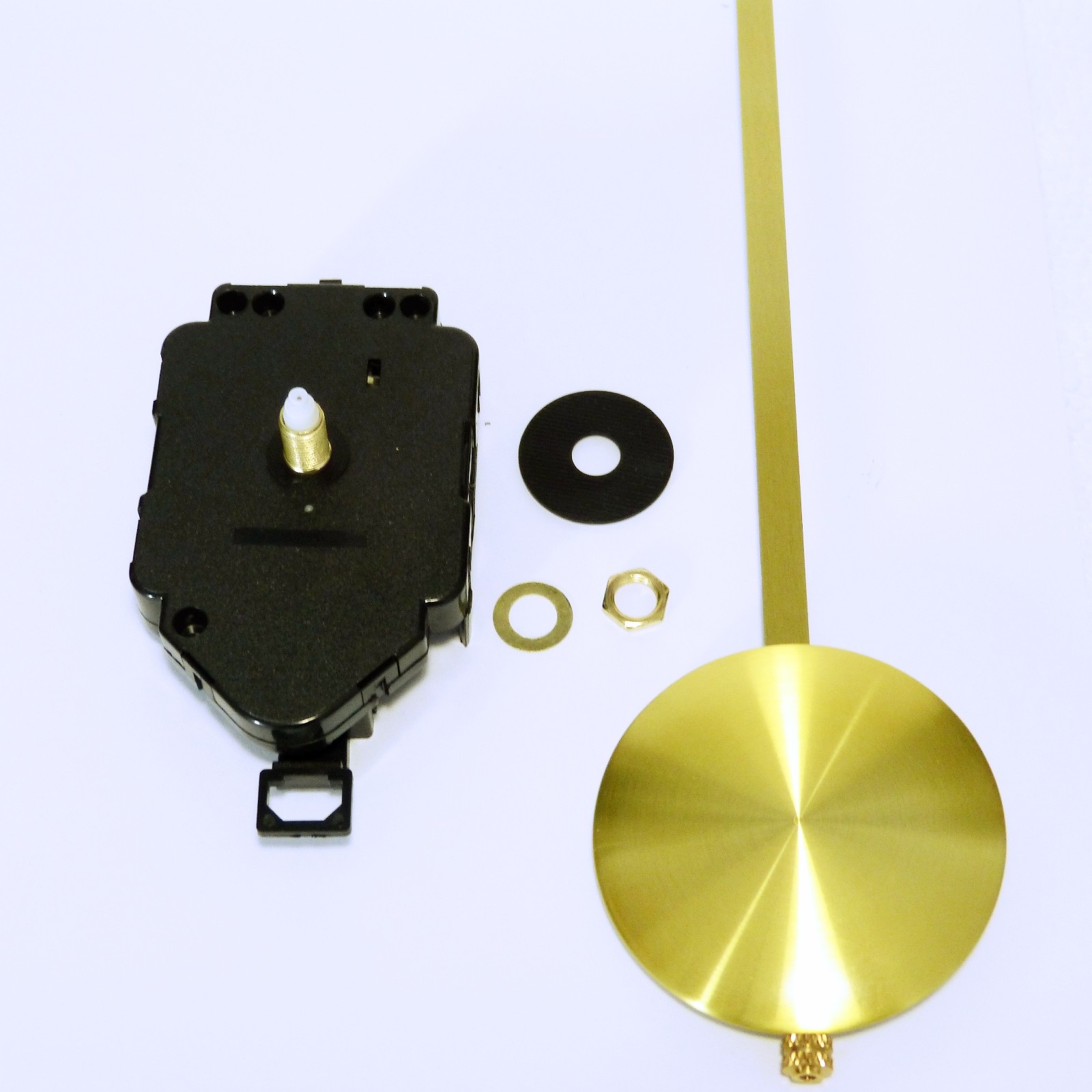 New Quartz Pendulum Clock Movement Kit & Metal Hands - Clock Making ...