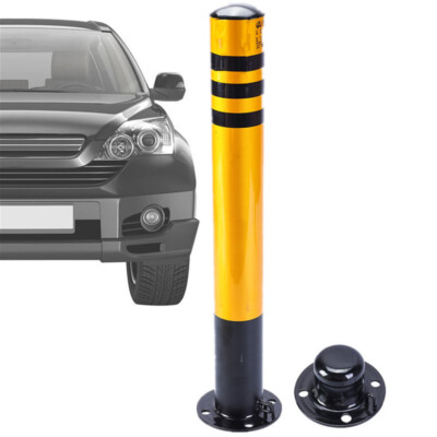 Lockable Parking Barrier Garage Anti-Parking Bollard Security Driveway ...