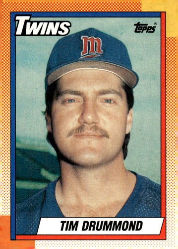 1990 Topps #713 Tim Drummond - Minnesota Twins | eBay
