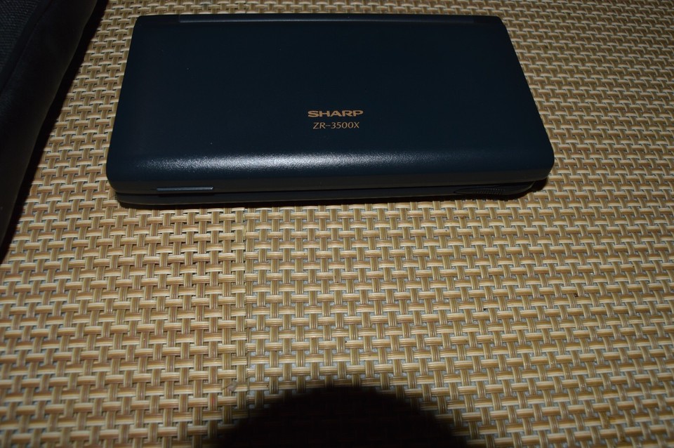 Sharp Zaurus ZR-3500X Personal Digital Assistant With Case | eBay