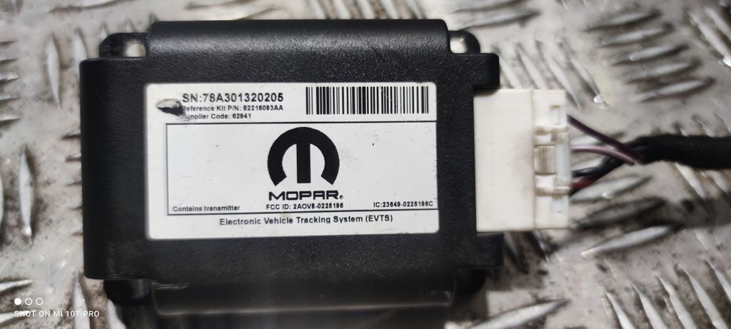 Dodge Challenger 2020 Alarm control unit module 82216093AA AAI7145 for ...