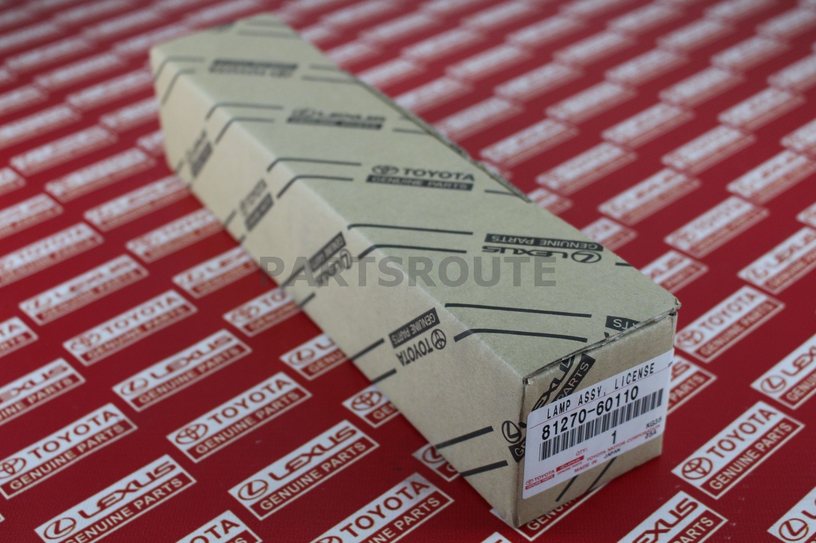 Lexus LX450 Toyota Land Cruiser FJ80 OEM Rear License Plate Lamp 81270 ...