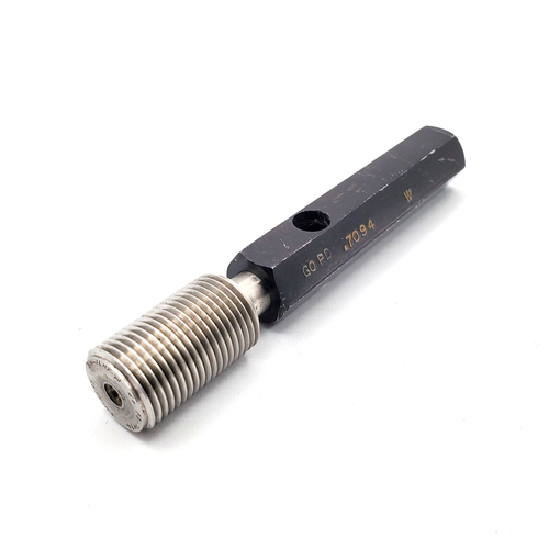 JOHNSON GAGE 3/4-16 UNF GO Truncated Setting Thread Plug Gage - GO P.D ...
