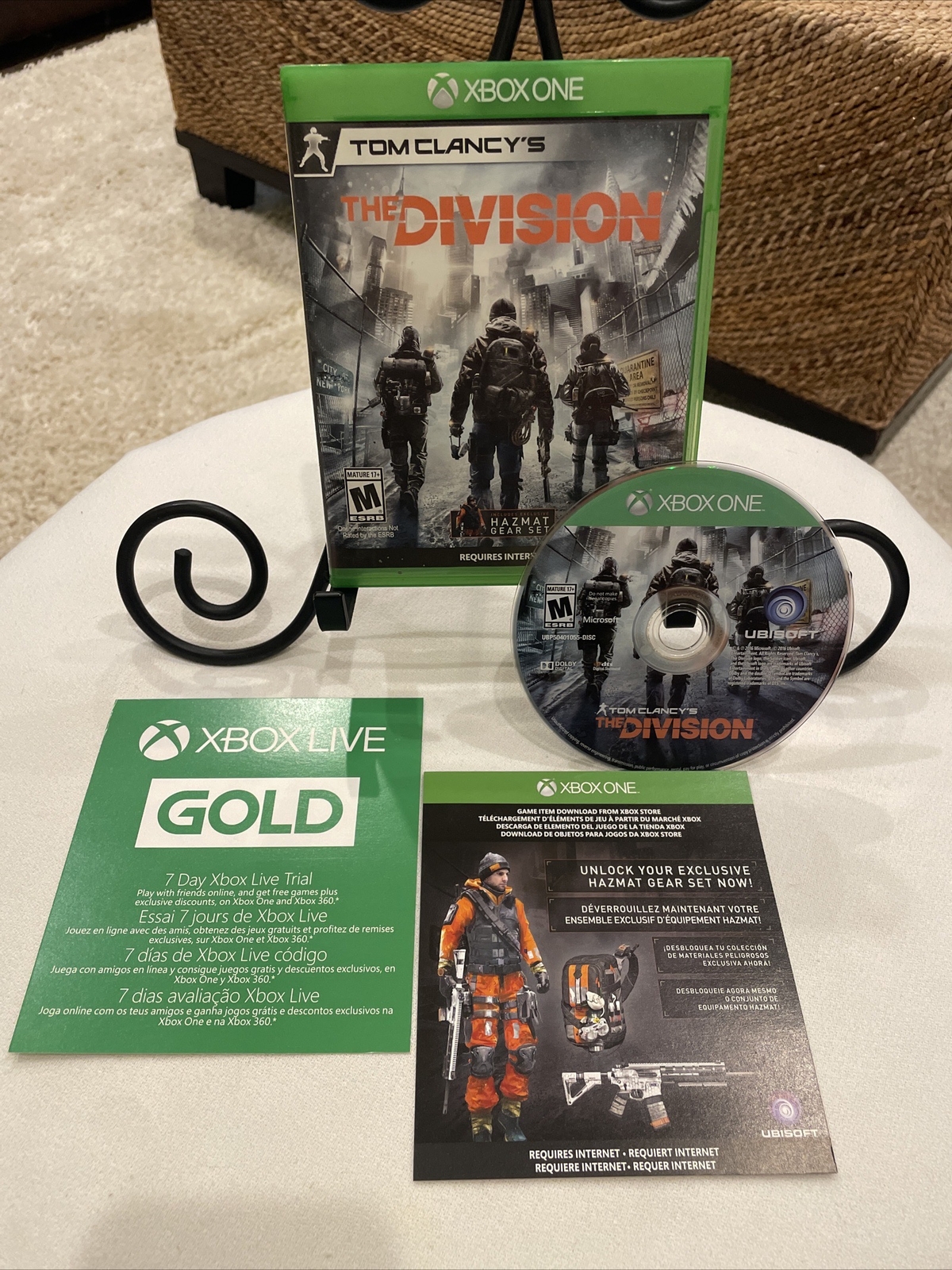 Tom Clancy's The Division Xbox One - Complete CIB! W/ Inserts! Works! 🔥 ...