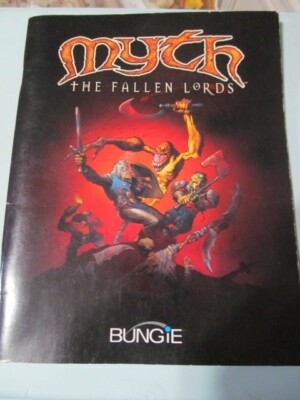 Bungie Myth The Fallen Lords PC Manual Vintage 1997 | eBay