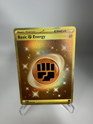 Pokémon TCG Basic Fighting Energy Scarlet & Violet - Base Set 258/198 ...