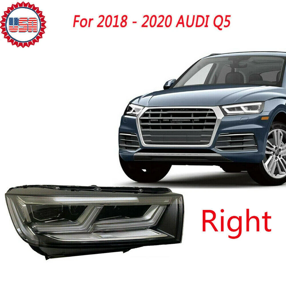 AKKON Fit 2013-2017 Audi Q5 Projector LED Headlights Head, 43% OFF