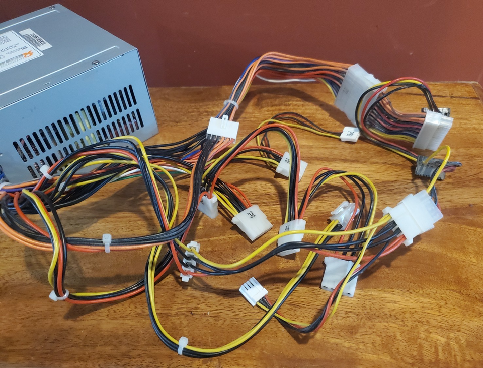 Power Rebel ATX Power Supply 350W 24-Pin PSU Tested Working Desktop ...