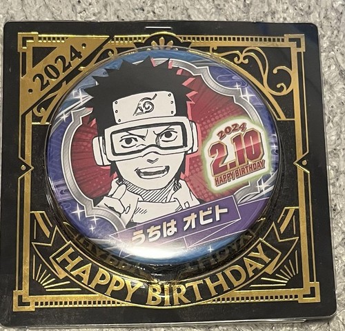 Naruto Jancho Birthday Can Badge 2024 Uchiha Obito | eBay