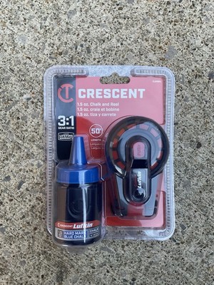 Crescent 1.5oz Hard Mark Blue Chalk & Reel w/50' Length #CL50BAL | eBay