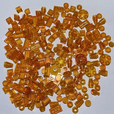 LEGO Translucent Orange Mixed Pack | eBay Australia