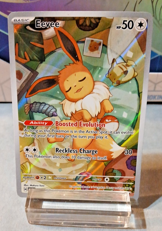 Eevee 173 Black Star Promo Pokemon Scarlet and Violet Holo | eBay