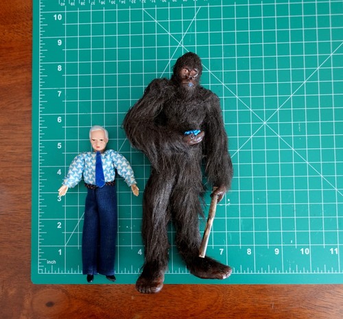 Bigfoot Sasquatch Dollhouse Miniature 1:12 Artisan Hand Sculpted ...