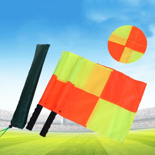 2 Pcs Match Flag Accessory Hand Flags Commanding Referee Banner ...