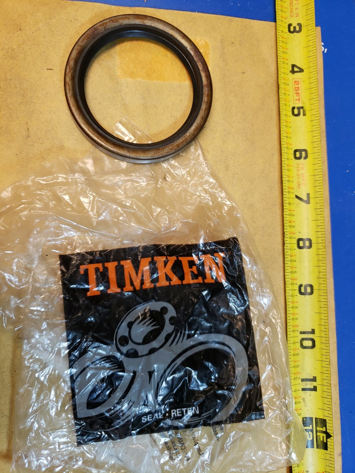 NOS GENUINE TIMKEN 3945 ENGINE CRANKSHAFT SEAL FREE SHIPPING! | eBay