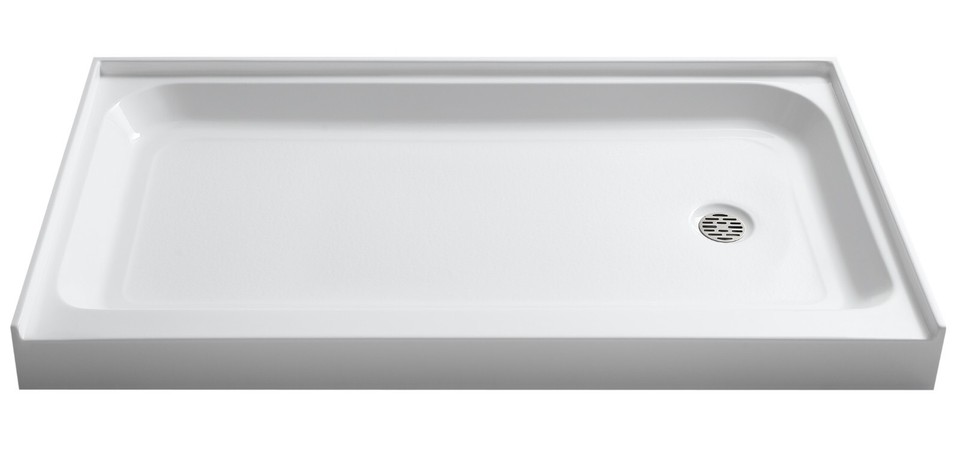 Shower Base 32x60 Alcove with Right Drain in Glossy White | eBay