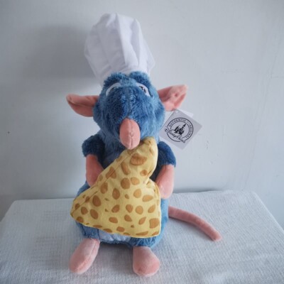 New Disney Ratatouille Remy Rat With Eat cheese Soft Plush Toys 30cm | eBay