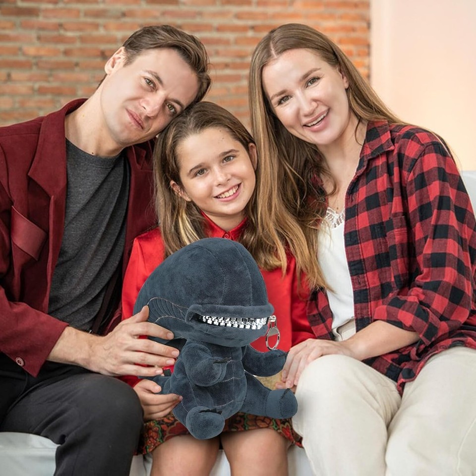 Alien Xenomorph Zippermouth Plush Toy Stuffed Animal Strange Anime ...