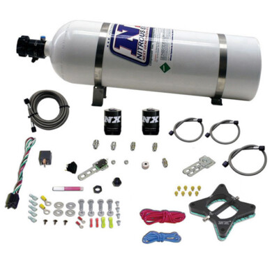 20946-15 Nitrous Express 4.6L 2 Valve Plate System (50-150Hp) - 15 lb ...