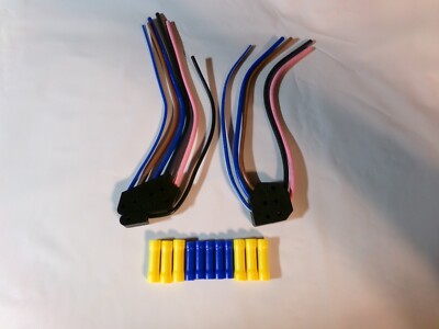 80s GM Power Window Switch Wire Plug Connector Pigtails Set C10 K5 ...