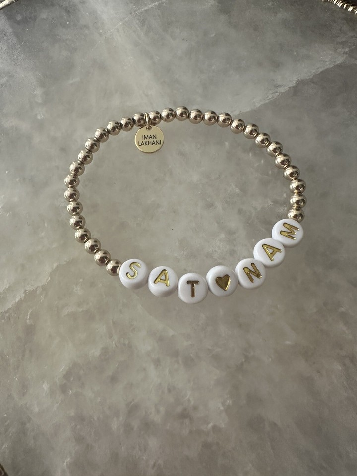 SAT NAM Kundalini 14K Gold Bead Bracelet | eBay