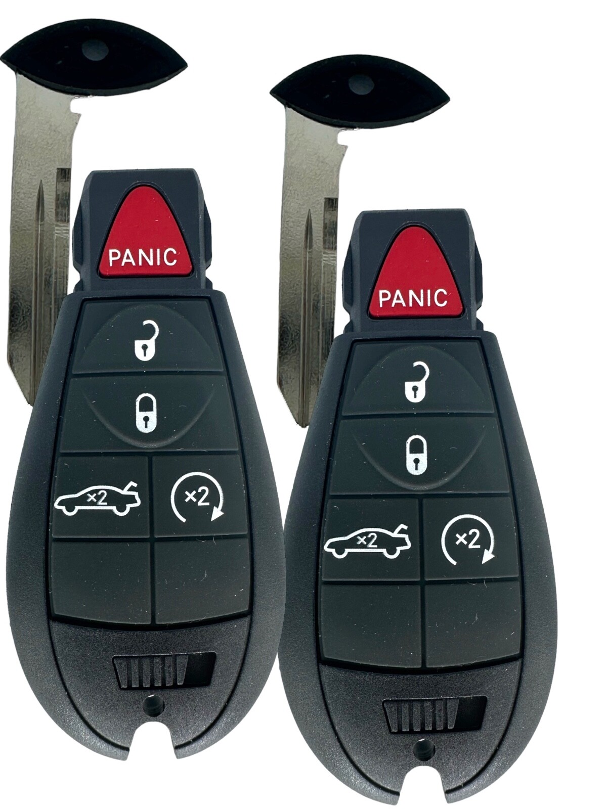 2 For 2008-2014 Dodge Challenger Keyless Go Smart Remote Key Fob FOBIK ...