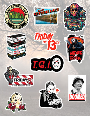 Friday The 13th Sticker Pack | eBay