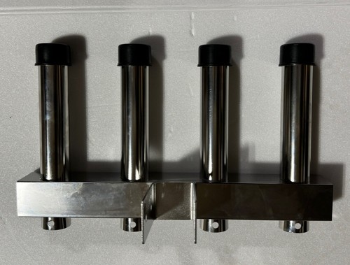 Hitch Fishing Rod Holder, 2" Hitch Receivers Mount 4 Link Tube Fishing ...