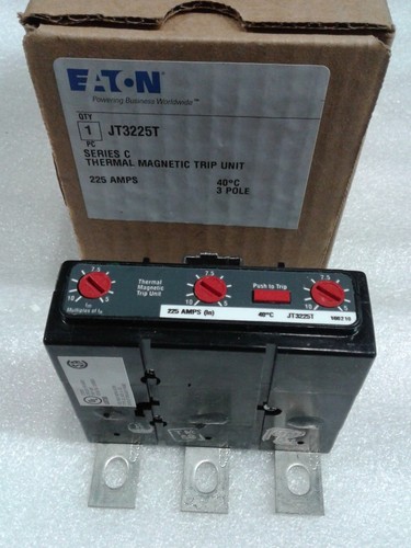 JT3225T CH 3POLE 225AMP THERMAL MAGNETIC TRIP NEW | eBay