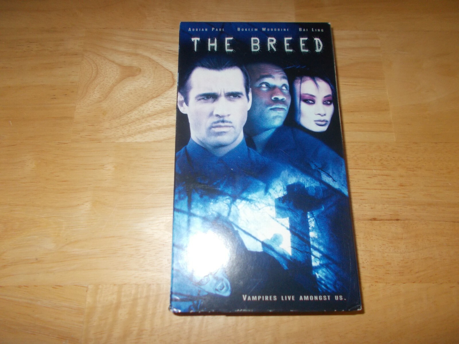 The Breed VHS 2001 Horror Mystery Vampire, Adrian Paul 43396064706 | eBay
