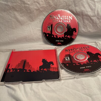 Shogun: Total War (PC, 2000) Two Disk Set - Windows 98 & 95 14633079876 ...
