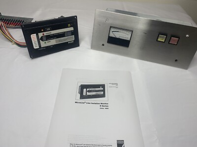 Square D 43134-007-50 Line Isolation Monitor IGD ISO Gard 50UA 100/120 ...